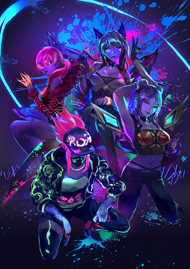 KDA-花瓣网