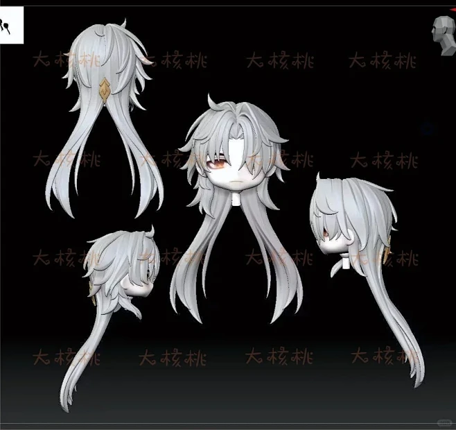 刃gsc建模头展示ob11和ob22尺寸-花瓣网