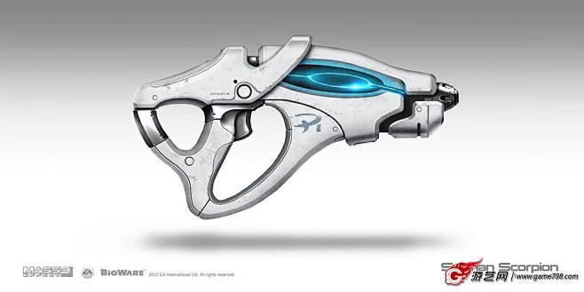 质量效应MESS3官方放出枪械高清3D图赏-花瓣网