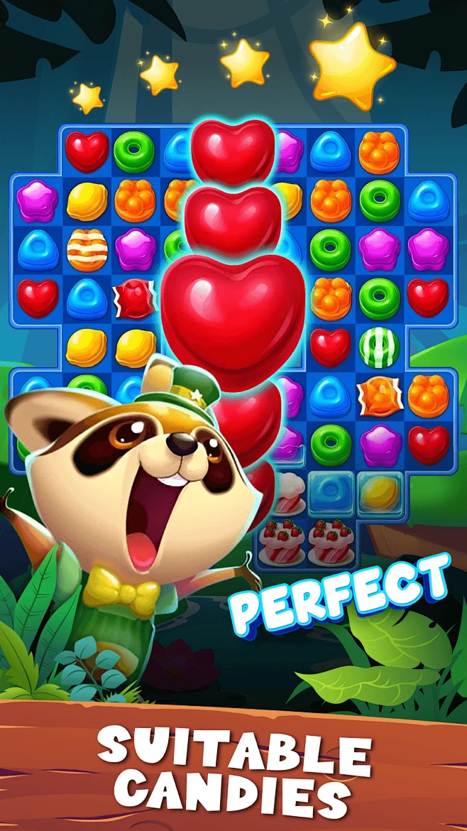 Candy Puzzle Game - Sweet Road :: Behance-花瓣网