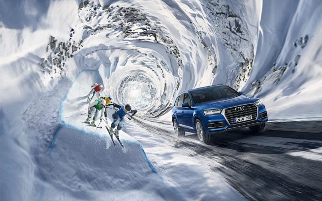 FULL CGI LANDSCAPE for AUDI QUATTRO : Full CGI Landscape for Audi ...