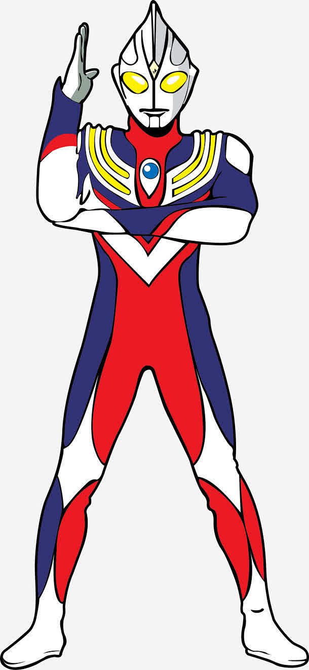 奥特曼变身手势素材