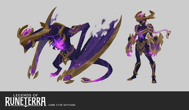 {游戏系列}美国RUNETERRA符文传说（UI,角色，场景）-花瓣网