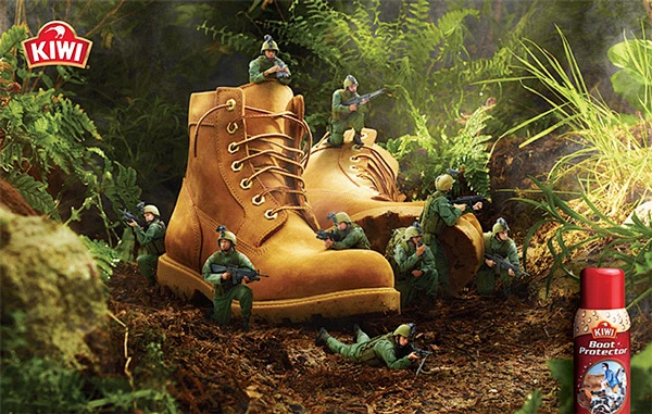Kiwi Print Ads : Print Ads for Kiwi shoe products.-花瓣网
