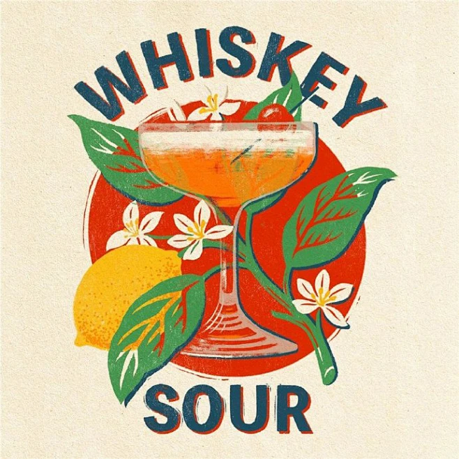 Ella-Ginn复古色调物品插画07-花瓣网