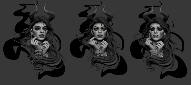 Demoness-花瓣网