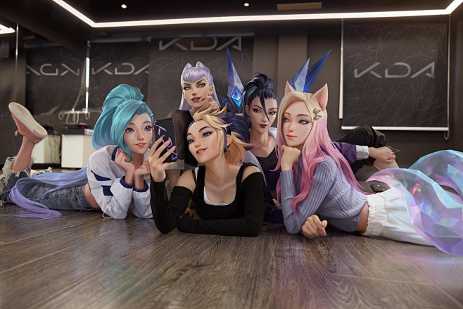 KDA Campaign, Kudos Productions : KDA - Campaign Illustration from KDA by RIOT GAMES Art ...