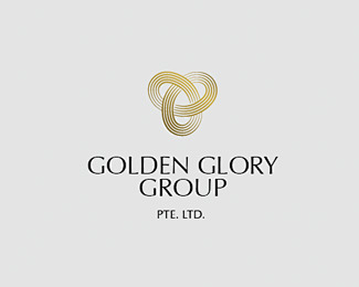 Golden GLory集团 集团logo 商务 编织 缠绕 投资 金融 商标设计 标志 logo 国外 外国 国内 品牌 设计 创意 欣赏