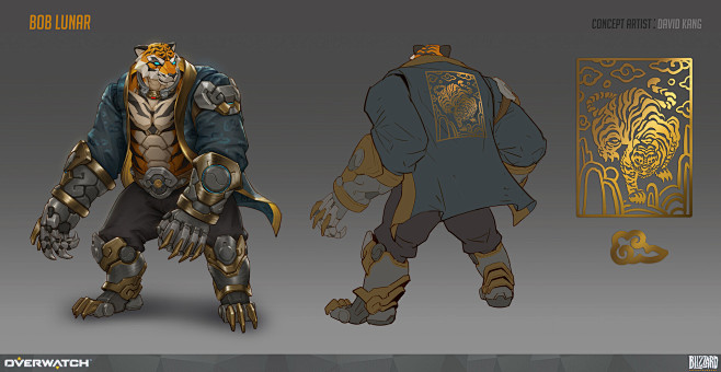 Kkachi Echo Lunar , Dkang . : Kkachi echo skin for the Overwatch lunar ...