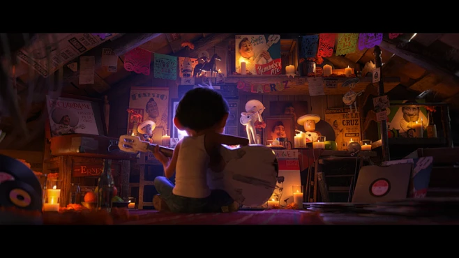 Coco 3D Environment-花瓣网