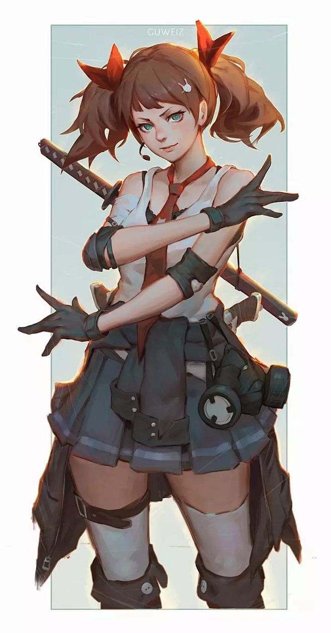 新加坡概念原画师 Z.W. Gu 作品