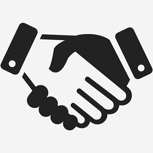 握手信任一起图标_88ICON https://88icon.com 握手 信任 一起 尊重 合作 友谊 交易 合同 业务