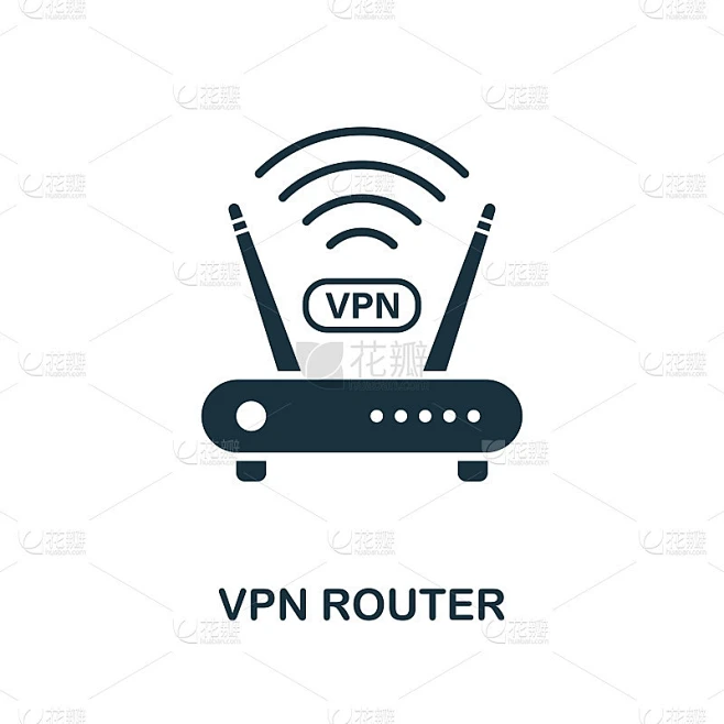 Vpn路由器图标。创意元素设计从图标集合。像素完美的Vpn路由器图标，用于网页设计，应用程序，软件，图片_其他图片图片素材-花瓣网