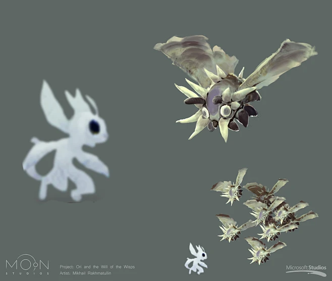 Enemies - insects, Mikhail Rakhmatullin : Some insectoid enemies I did ...