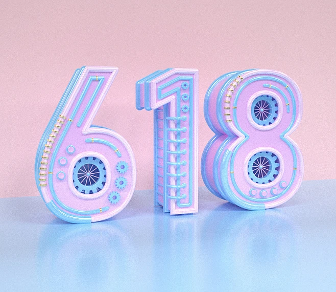 618字体设计-花瓣网