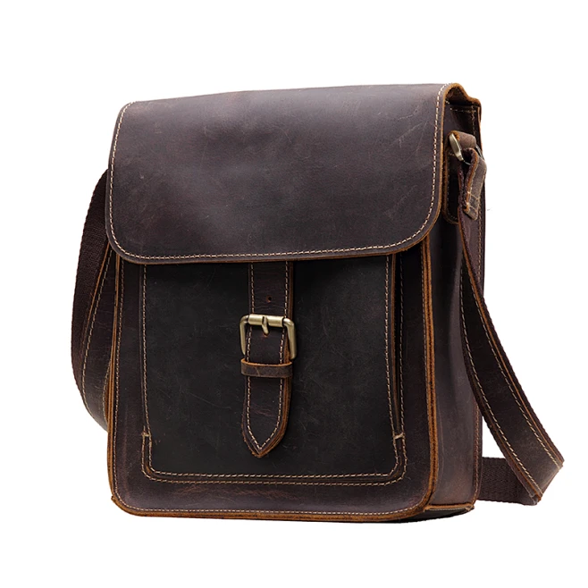 Aliexpress.com : Buy ZLON Casual Men 100% Crazy Horse Leather Vintage ...