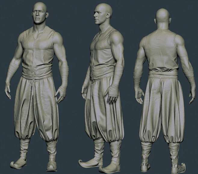 New Dude Work in progress, Vincent Gradt : New Character + base Mesh ...