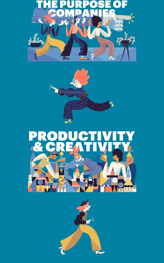 QUARTZ at WORK : This time I had a chance to work on the illustrations ...