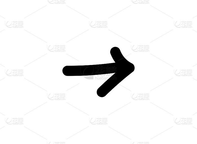 hand drawing arrow symbol