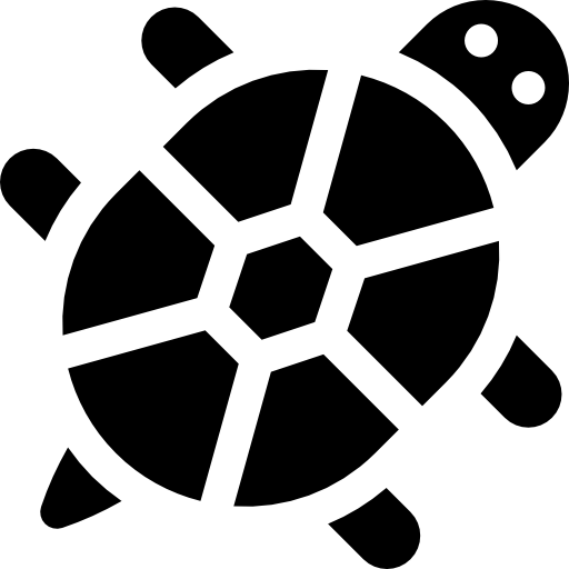 Tortoise Basic Rounded Filled icon-花瓣网