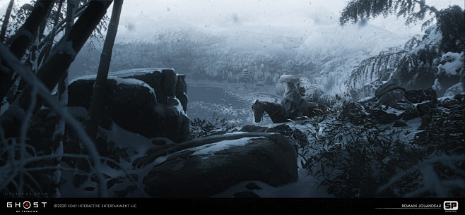 ArtStation - GHOST OF TSUSHIMA - Jogaku , Romain Jouandeau