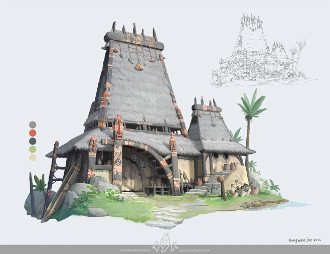 Fish hunting tribe-花瓣网