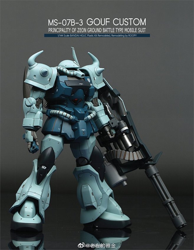 MS-07B3 B3型老虎 分享 如图