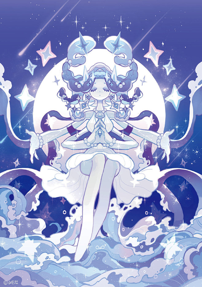 韩国插画艺术家 WEJI 웨지 IG：wedjigamja