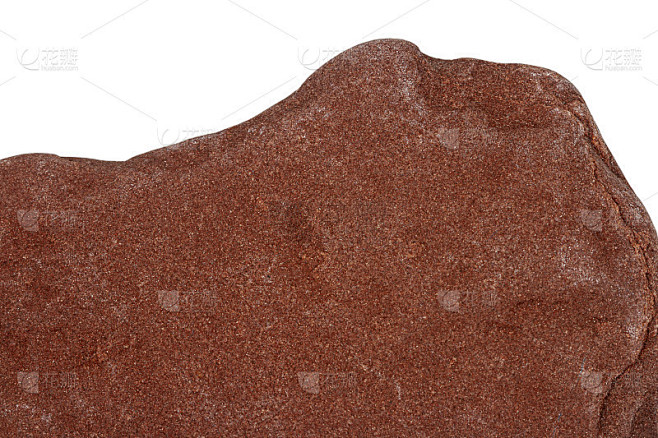 红色石头的一部分