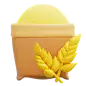 Grain 3D Icon-花瓣网