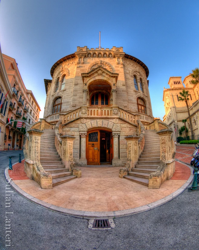 Photograph Monaco courthouse-花瓣网