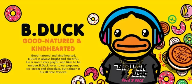B.Duck Family-花瓣网
