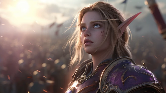 xyq199_Unreal_Engine_5_World_of_Warcraft_Movie_Character_Poster ...