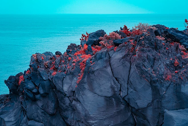 asia Coast dream infrared japan lightroom Ocean Photography Sony-花瓣网