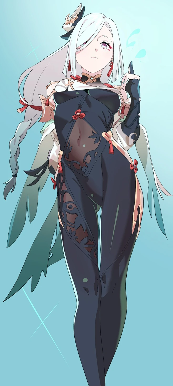 申鹤 x：henken_second-花瓣网