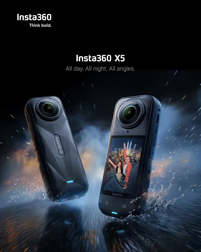 *Spin Your World in 8K with the Insta360 X5!* Introducing the Insta360 ...