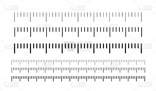 量尺，标尺加价。矢量图的图标