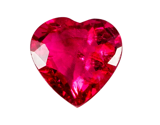 珠宝，红碧玺裸石，2.51ct