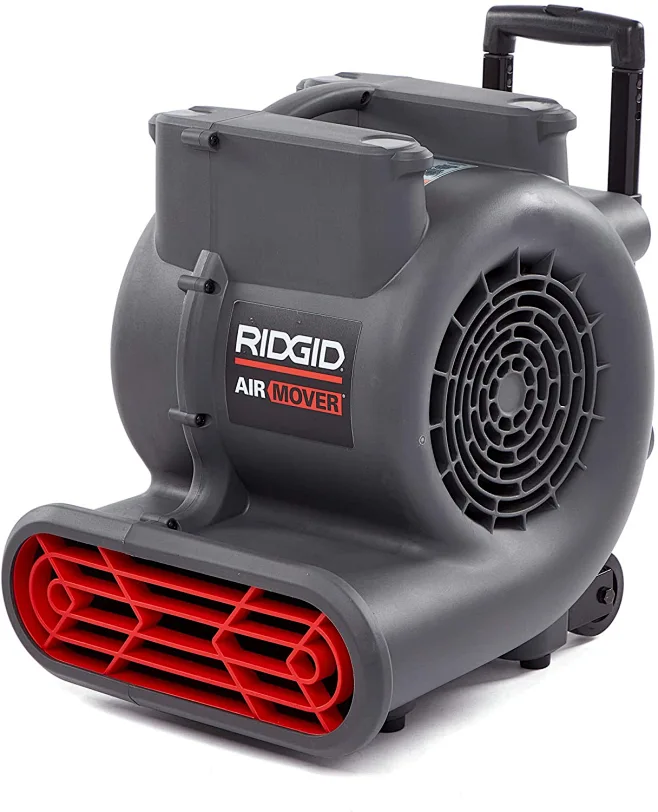 RIDGID, 66323 Model AM2288RT 3-Speed Air Mover, Daisy Chain, 1625 CFM ...