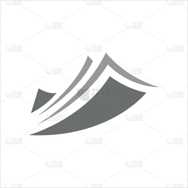 black stack paper icon logo stationery stacked