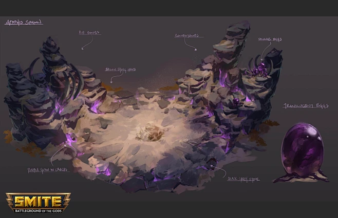 Smite - Slash map Apophis zone-花瓣网