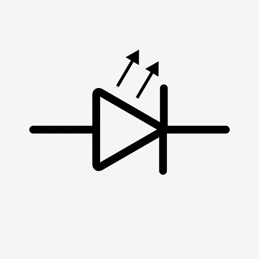 led二极管电气图标_88ICON https://88icon.com led 二极管 电气 电气工程 发光二极管 电致发光 电气符号-花瓣网