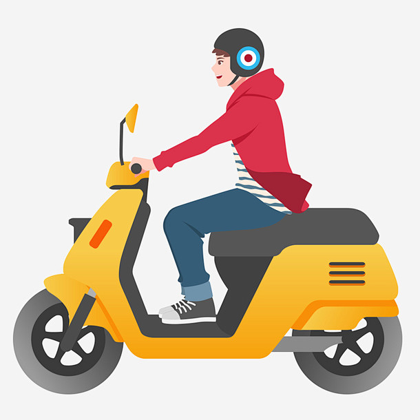 夏日骑电动车少女插画高清素材 唯美 夏日 安全帽 少女 海滩 清新 电动车 节日 飞翔 骑电动车少女 免抠png 设计图片 免费下载