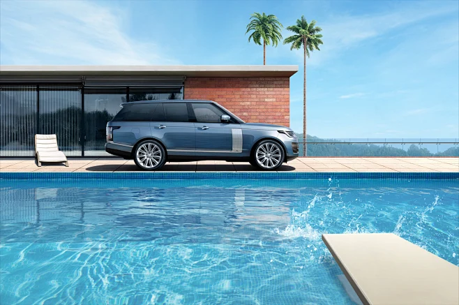 Land Rover x David Hockney-花瓣网