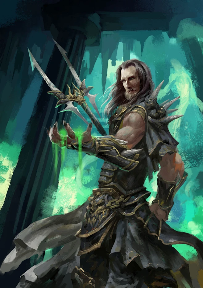 冥王哈迪斯.jpg (2500×3554)-花瓣网