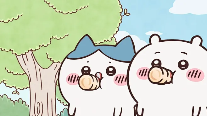 吉伊卡哇/chiikawa哈奇/小八gif表情分享 - 哔哩哔哩-花瓣网