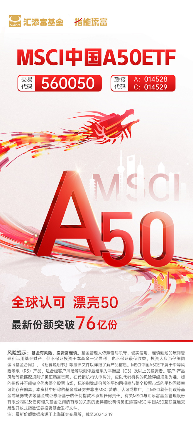 MSCI中国A50ETF龙