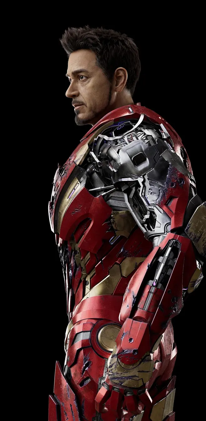 《I AM IRONMAN》钢铁侠_哈鲁Hello作品_角色/人物/生物_CG模型网-花瓣网