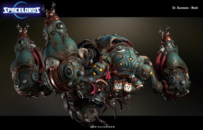 Dr. Kuzmann - Mech - SPACELORDS, Héctor Sanz DOrs : One of the most ...