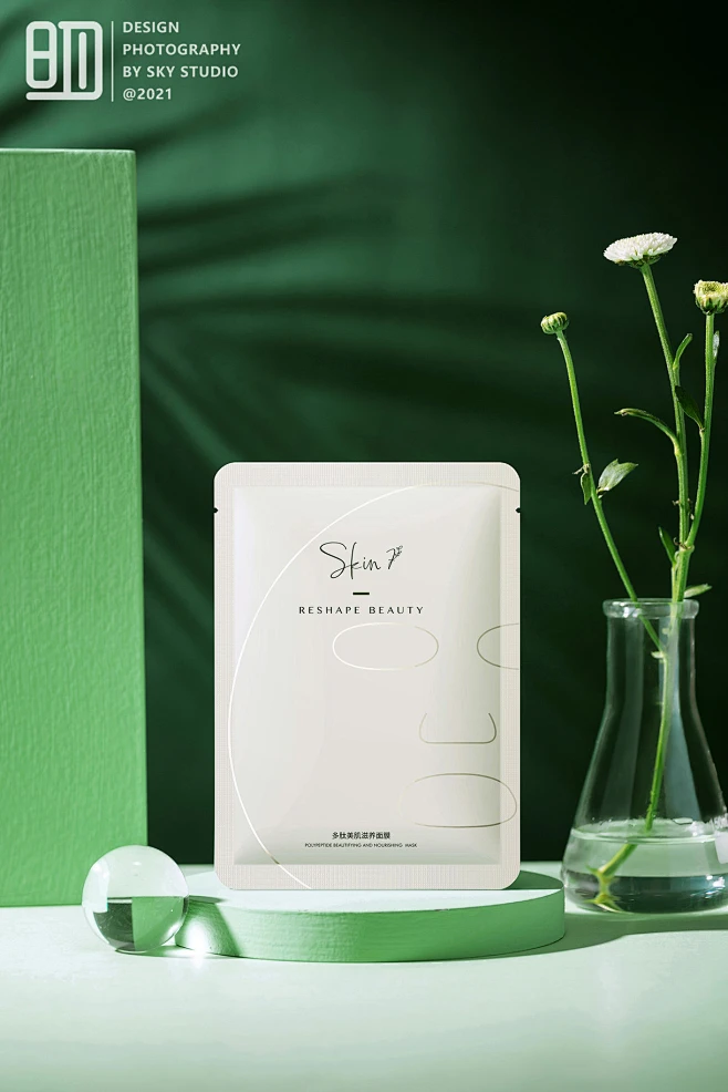 Skin7补水喷雾&面膜案例③摄影设计-花瓣网
